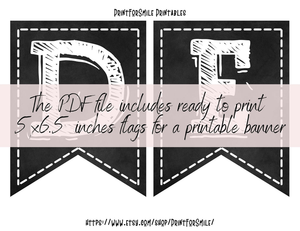 First Day Of 6th Grade Banner PRINTABLE