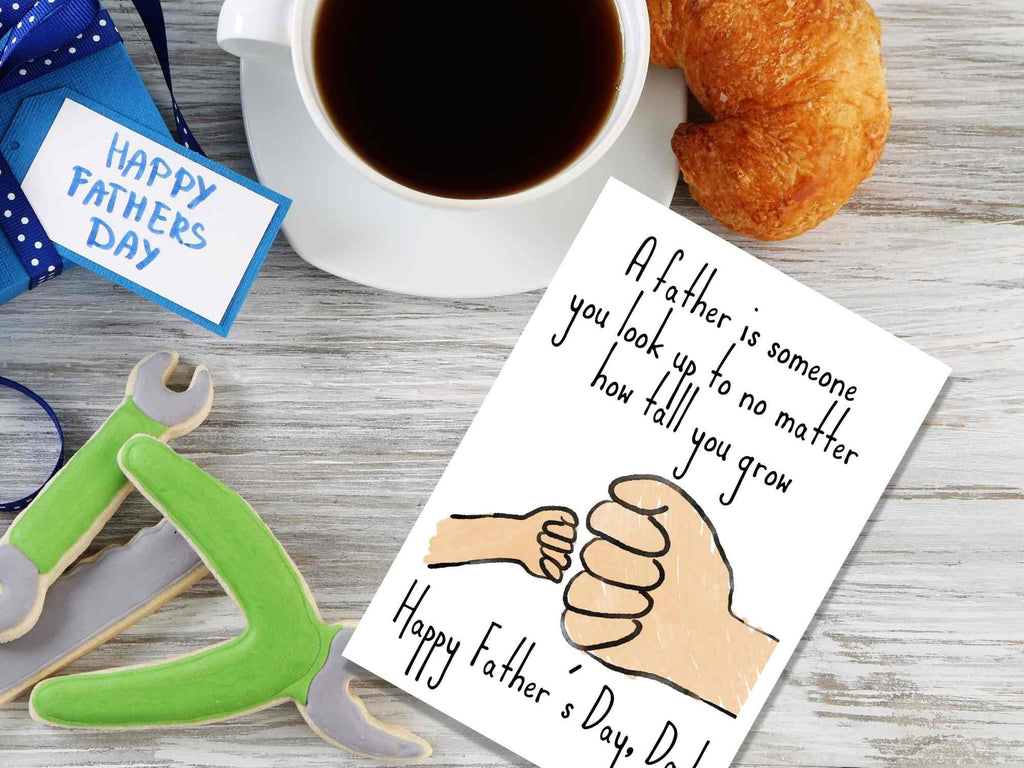 Printable Fathers Day Card From Son