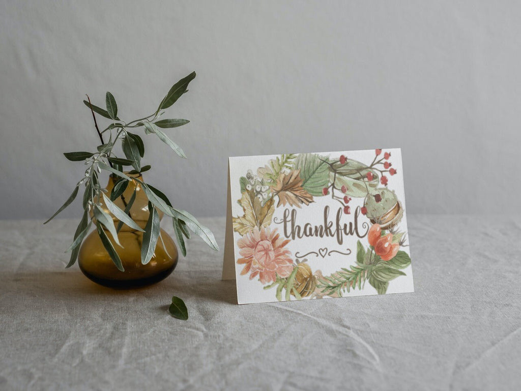 Thankful Card PRINTABLE Thanksgiving